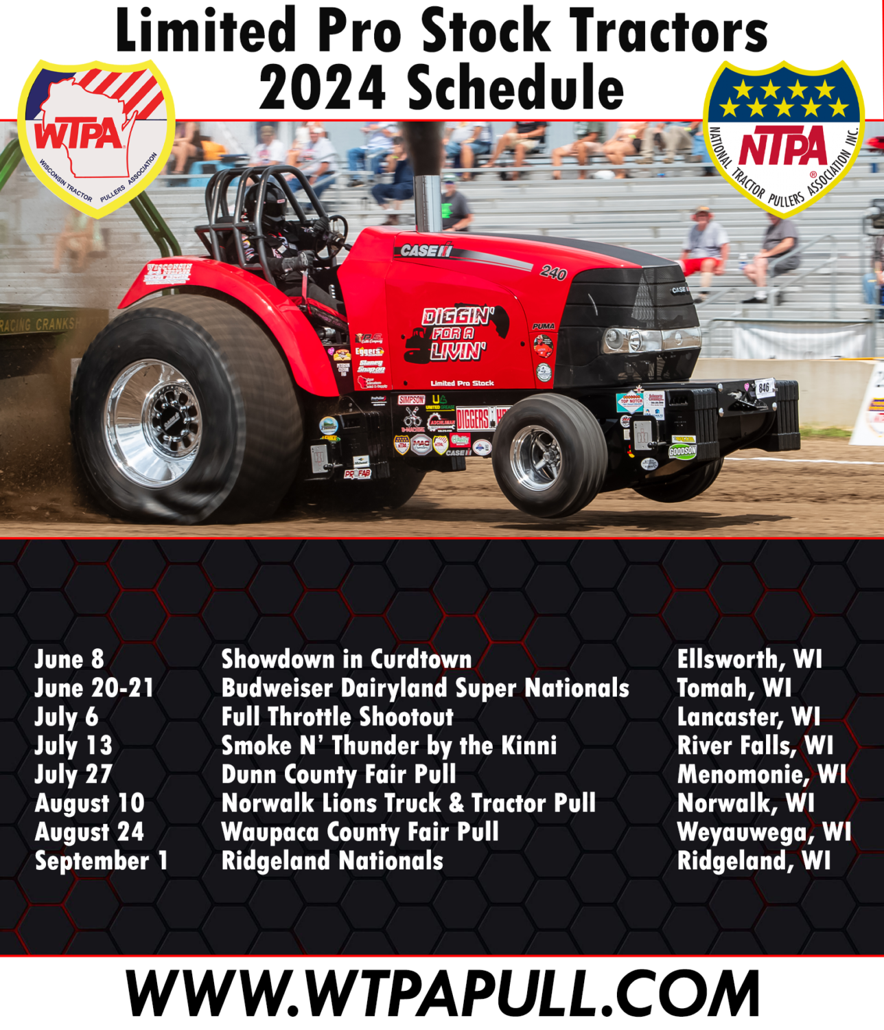 2024 Class Schedules – Wisconsin Tractor Pullers Association