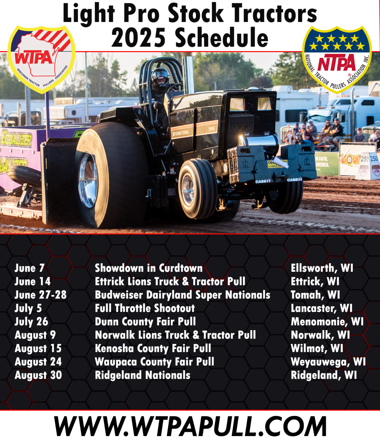 2025 Class Schedules – Wisconsin Tractor Pullers Association