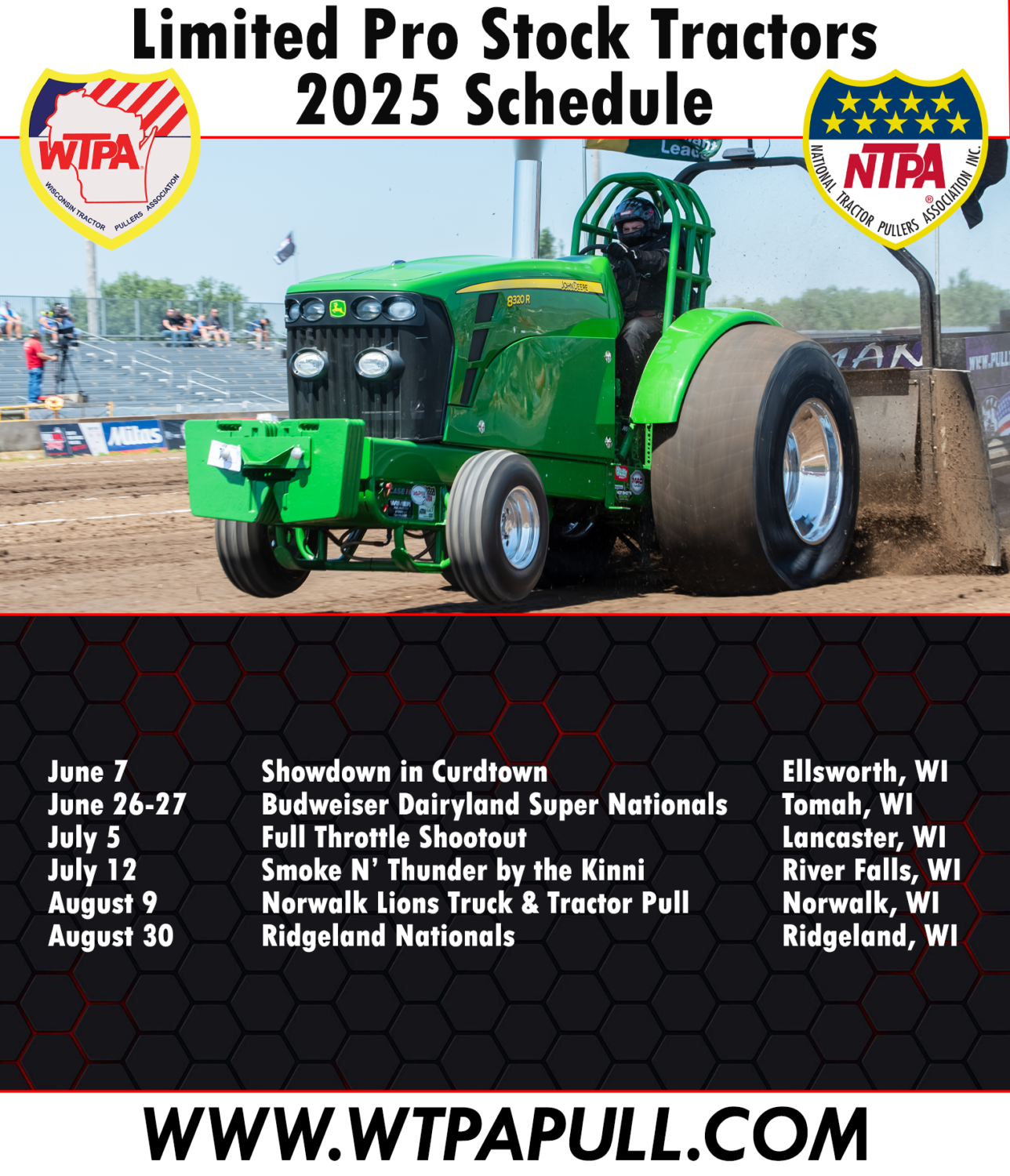2025 Class Schedules – Wisconsin Tractor Pullers Association